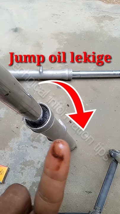 remove jump oil leakage💯 #technicalexperiments #shortsfeed #viralvideo - YouTube