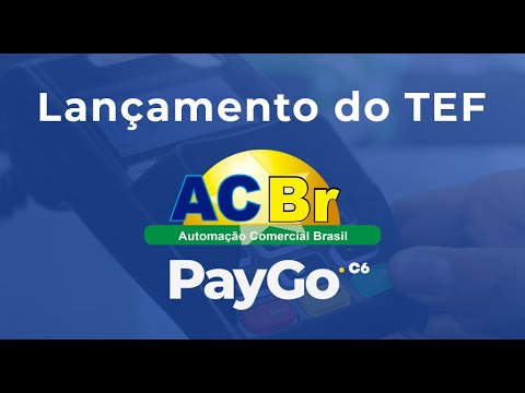 Lançamento do TEF ACBr PayGo - YouTube