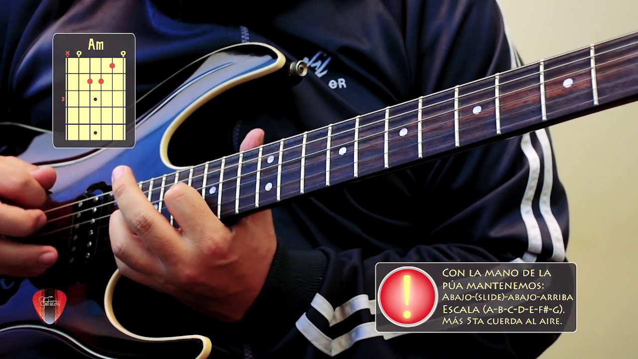 Rutina Diaria #188 Guitar Aerobics Guitar Log - YouTube