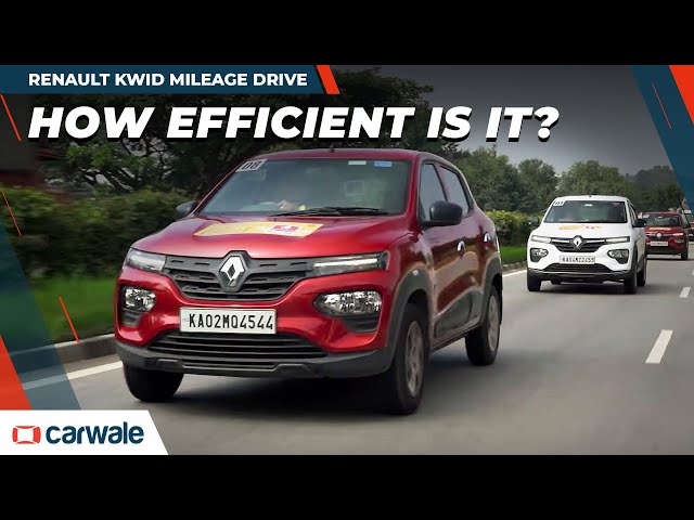 Renault Kwid Mileage Drive: How Fuel Efficient is the Kwid? - CarWale