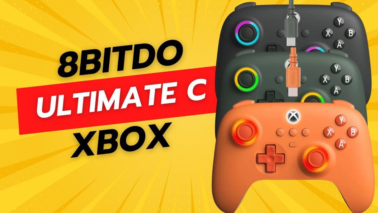 Mở Hộp Và Phá 8bitdo Ultimate C Xbox - YouTube