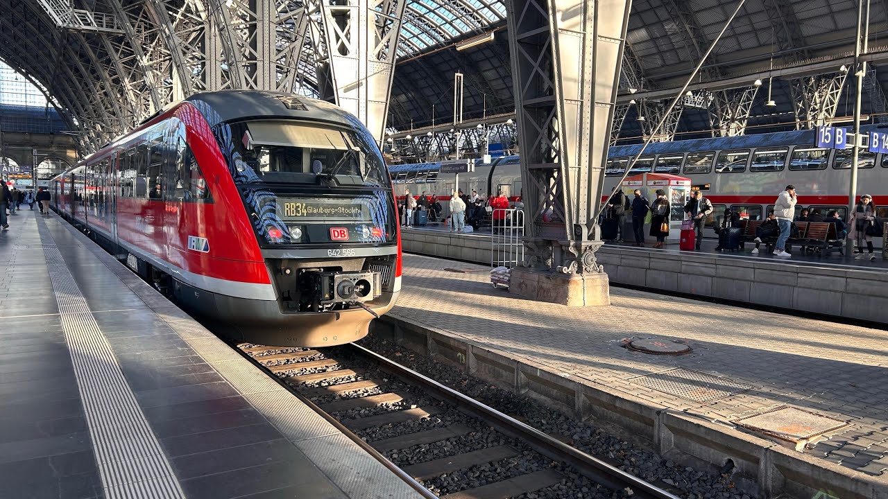Regionalbahn auf der RB 34 von Frankfurt nach Glauburg-Stockheim bei ...