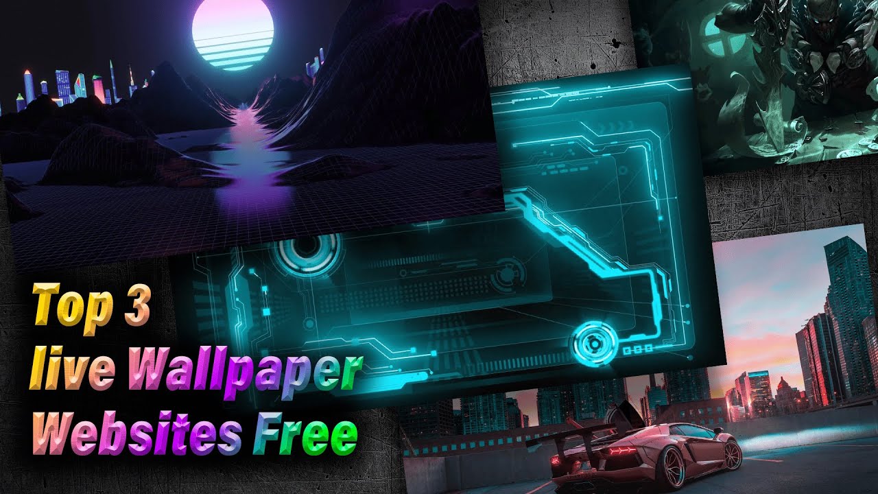 Top 3 Websites to Download Stunning Live Wallpapers for PC || Virtual ...