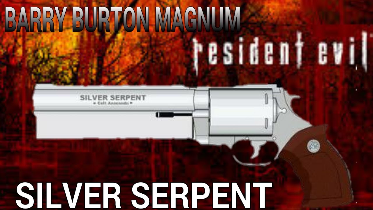 Resident evil 5 (PC) Barry Gun Magnum Silver Serpent - YouTube