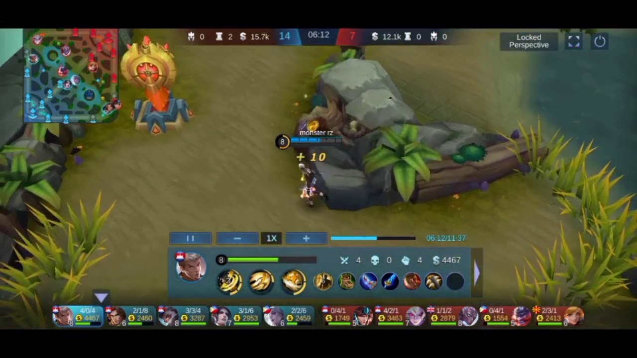 Enemy can't kill me/gameplay mobile legend - YouTube