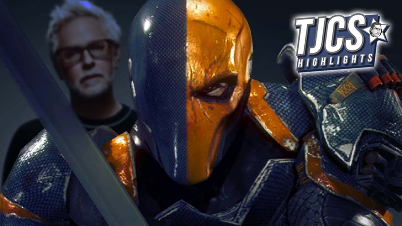 James Gunn Hints Deathstroke Joining The New DCU - YouTube