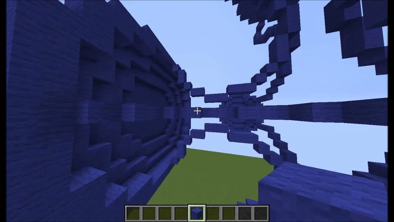 Minecraft Time-lapsed Creative Build :: Cool 3D Object - YouTube