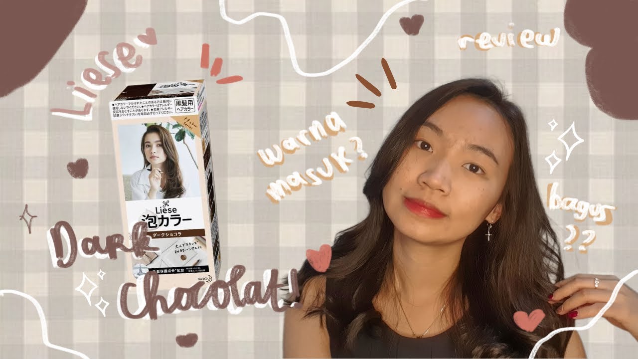 COBAIN SEMIR VIRAL! LIESE CREAMY BUBBLE DARK CHOCOLATE DI RAMBUT HITAM ...