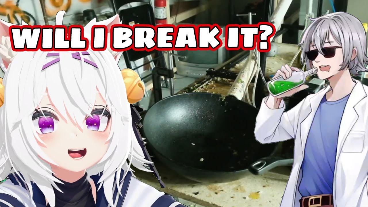 Filian Destroys Uwoslab's Fried Rice Machine - YouTube