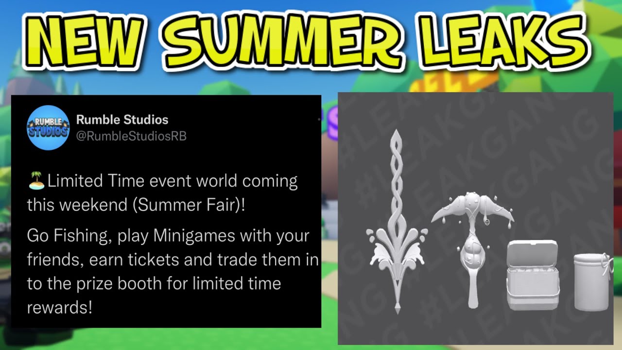 NEW SUMMER EVENT LEAKS IN MINING SIMULATOR 2 - YouTube
