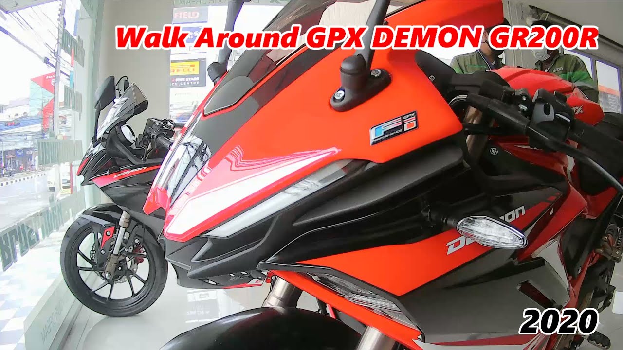 GPX DEMON GR200R 2020 - Walk Around #GPX #GR200R - YouTube