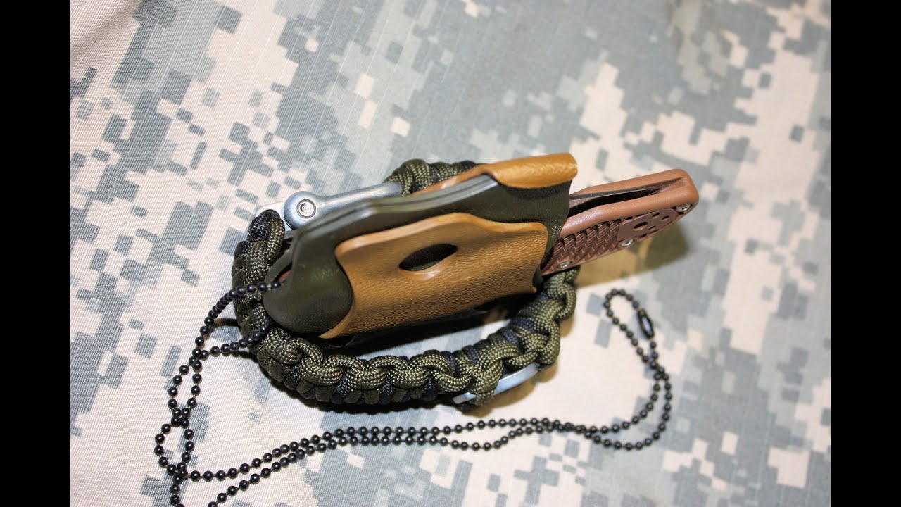 Kydex Folder Sheath Level II Retention . "Kydex Click" - YouTube