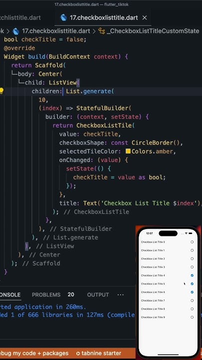 Lập trình Flutter - CheckboxListTile - YouTube