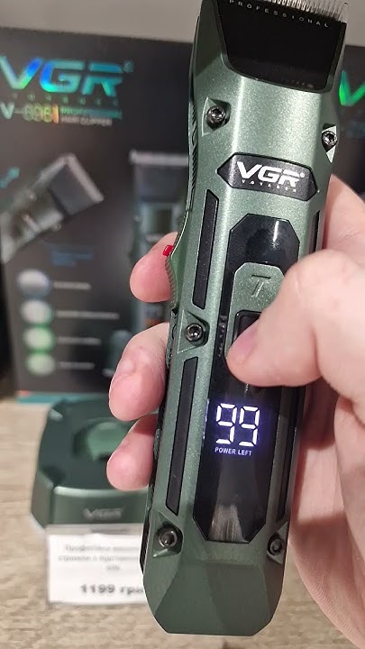 Огляд на машинку для стрижки VGR V-696 (trimmer.in.ua) - YouTube