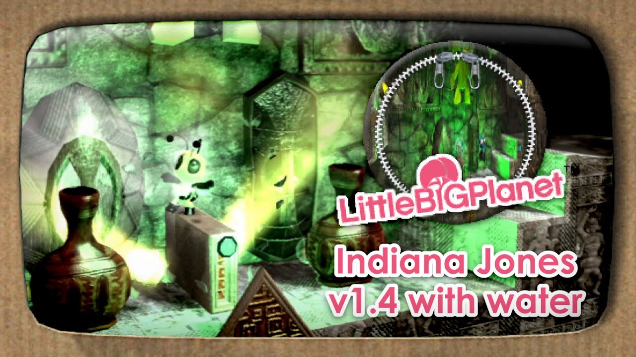 Indiana Jones v1.4 with water (No Audio Commentary, LBP1) - YouTube