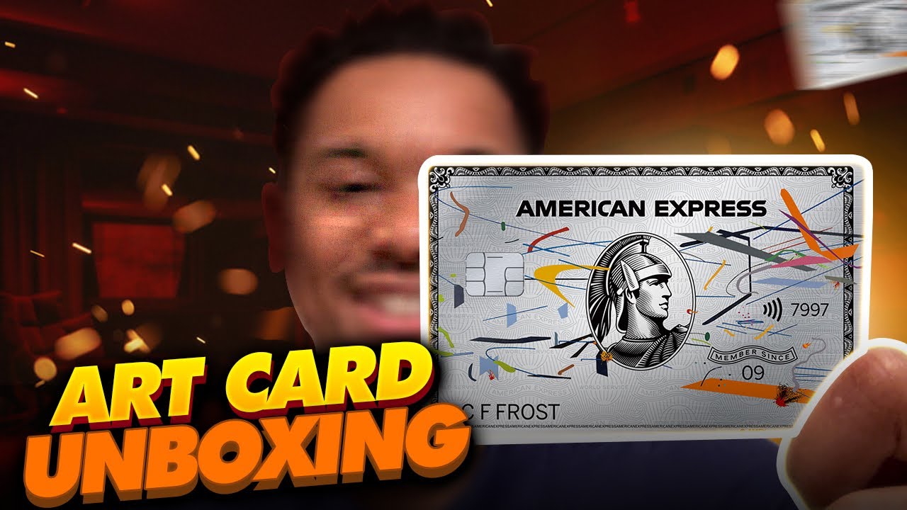 UNBOXING Amex Platinum Art Card (Julie Mehretu Design) - YouTube