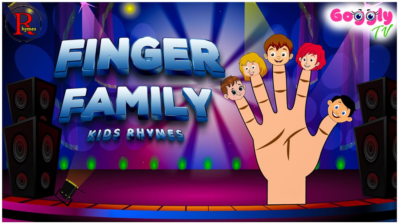 Finger Family Song | Baby Nursery Rhymes | Toddlers Rhymes | Kids Song ...