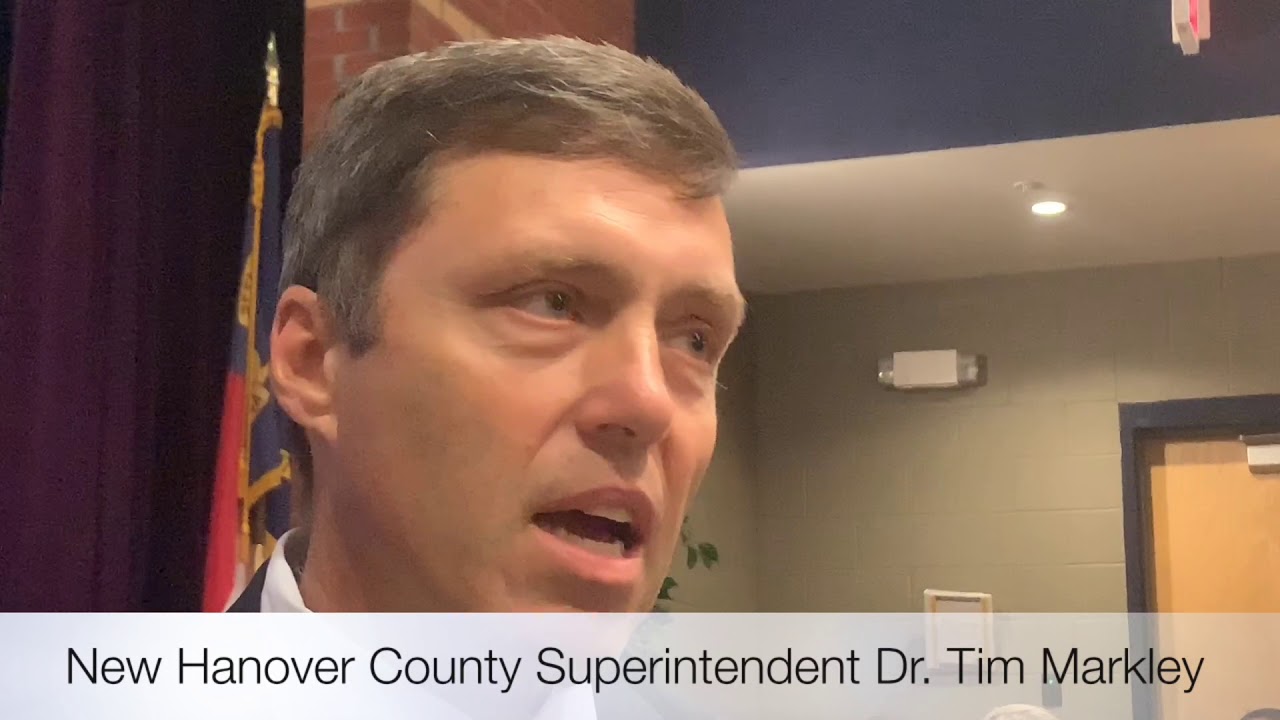 New Hanover County Superintendent Dr. Tim Markley talks dress code ...