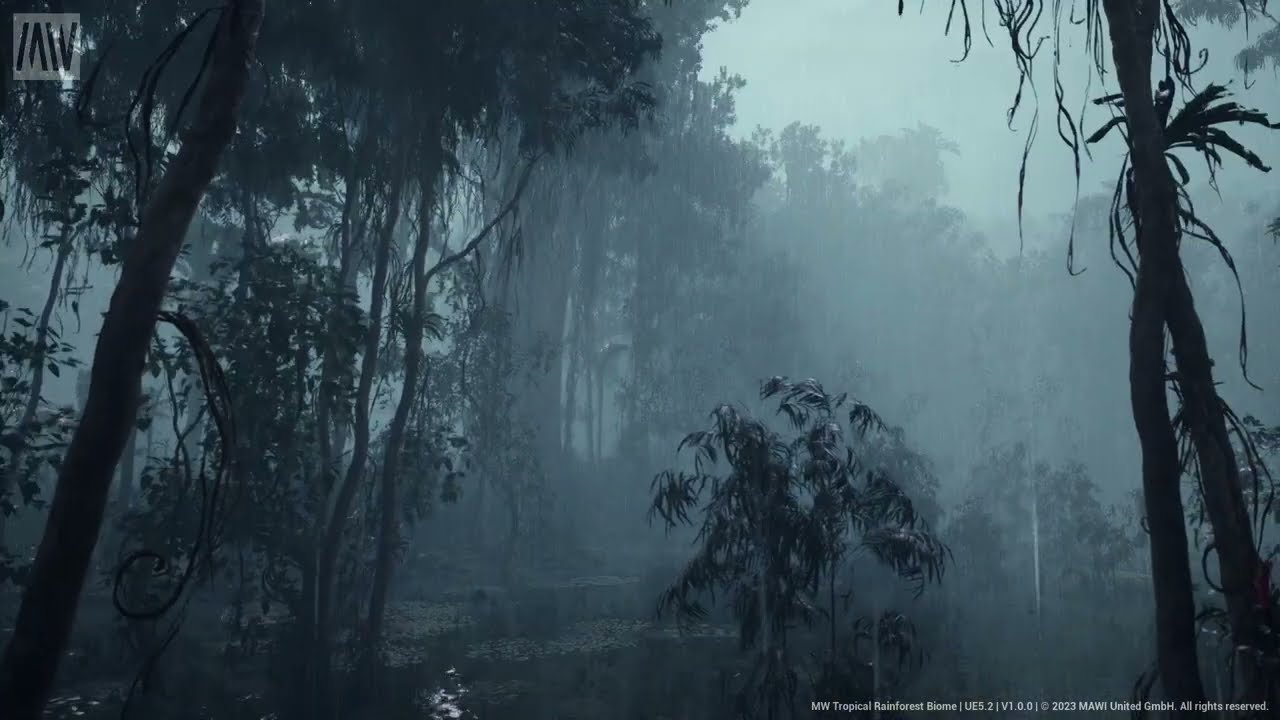 This map is Huge! Look what i found | MW Tropical Rainforest Trees ...