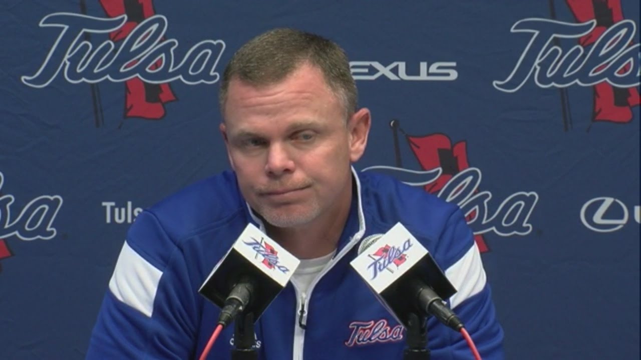 University of Tulsa Golden Hurricane holds press conference following ...