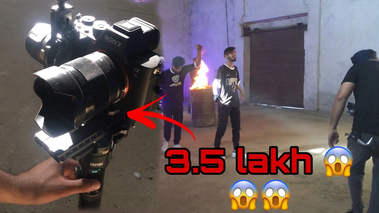 SHOOT WITH VERY EXPENSIVE CAMERA WORTH 3.5LAKH || SONY - YouTube