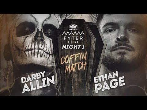 Darby Allin vs Ethan Page || Coffin Match || AEW Dynamite Highlights ...