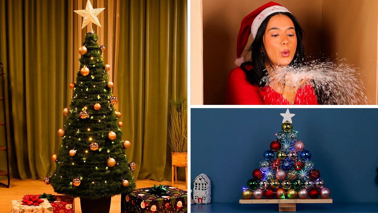 SIMPLE Christmas TREE Decor IDEAS You Won't Find ANYWHERE Else! - YouTube