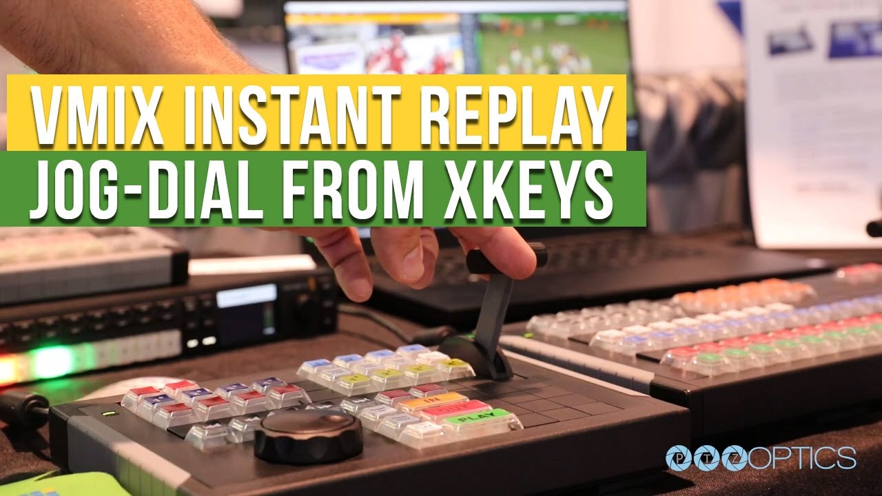 vMix Instant Replay at the X-Keys Booth - NAB 2019 - YouTube
