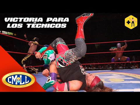 CMLL | Valiente Jr., Astral y Oro Jr. derrotan a Apocalipsis, Disturbio y El Cholo