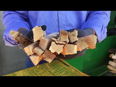 Anzündholz machen mit dem Spaltautomat AutoSplit by POSCH Leibnitz