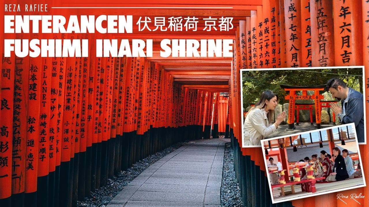 Walking To entrance Fushima Inari | Fushima Inari Taisha Kyoto 2023 ...
