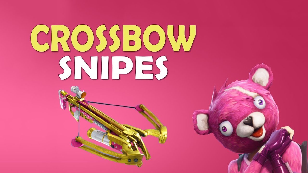 CROSSBOW SNIPES | DOUBLE CROSSBOW | CUPID'S ARROW - (Fortnite Battle ...