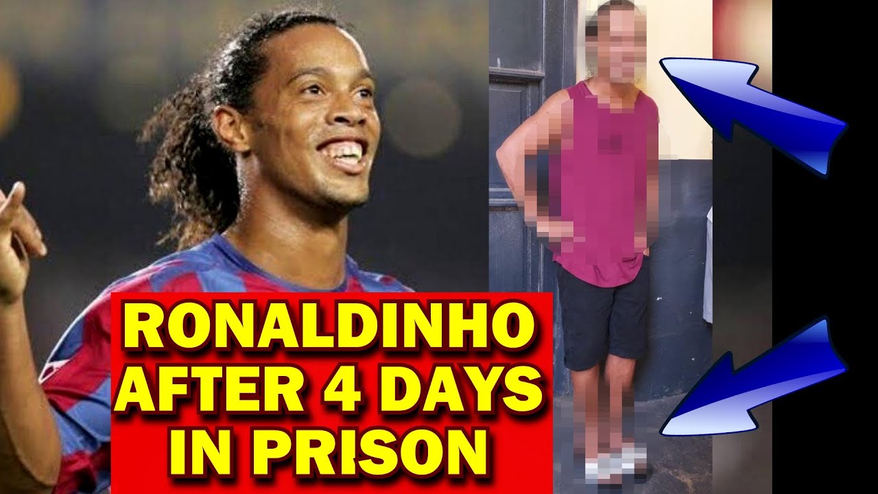 Ronaldinho in Prison in PARAGUAY for FAKE ID / PASSPORT - YouTube