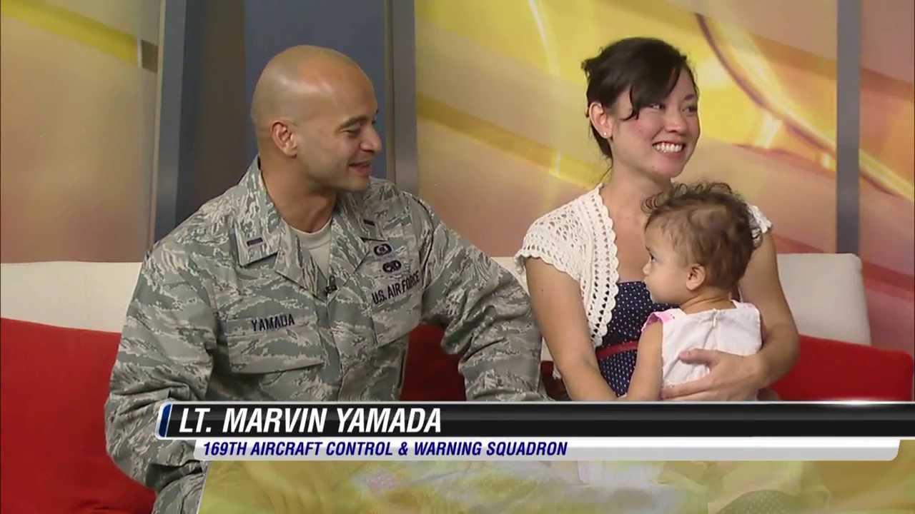 Welcome Home - 1st Lieutenant Marvin Yamada (SURPRISE) - YouTube