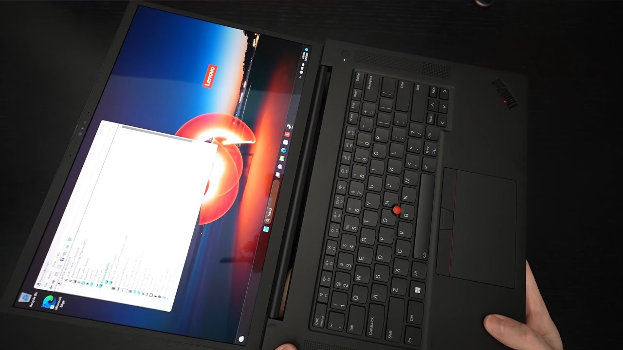 Lenovo ThinkPad P1 Gen 6 Unboxing - RTX 4080 & 4K OLED Touchscreen ...