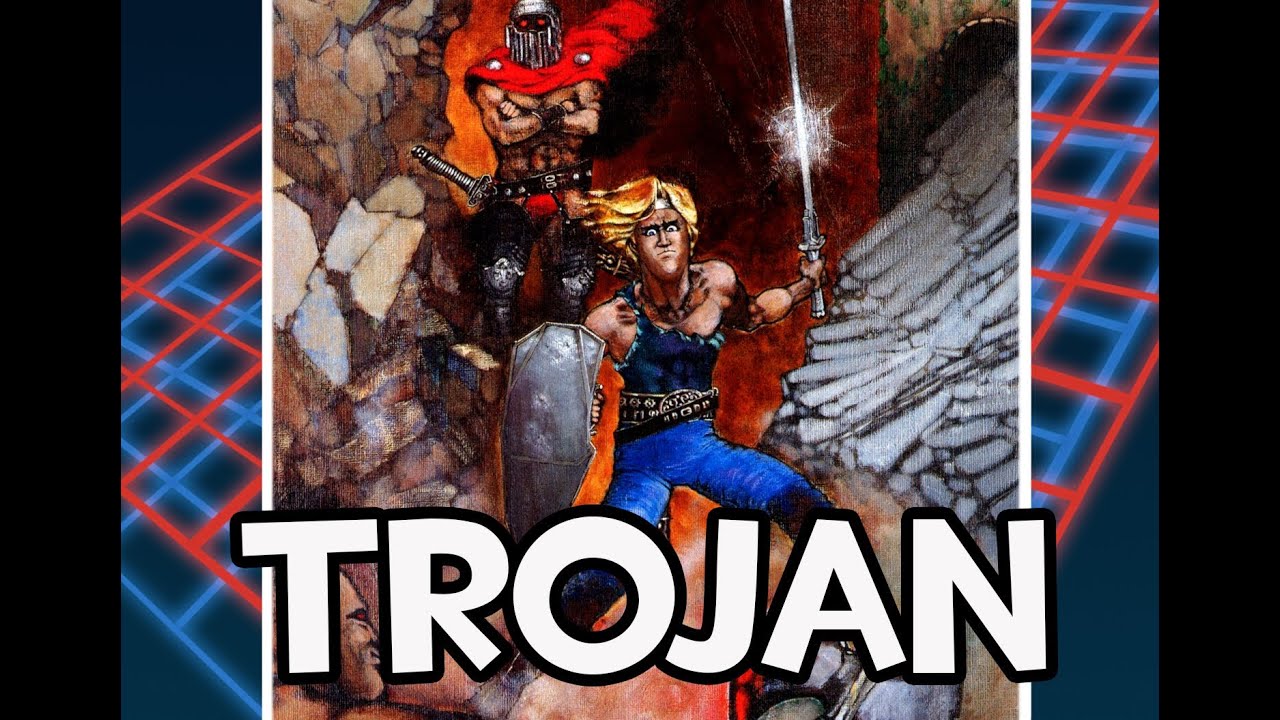 ARCADES RETRO | #1 TROJAN | GAMEPLAY | LETS PLAY | ESPAÑOL | COMENTADO ...