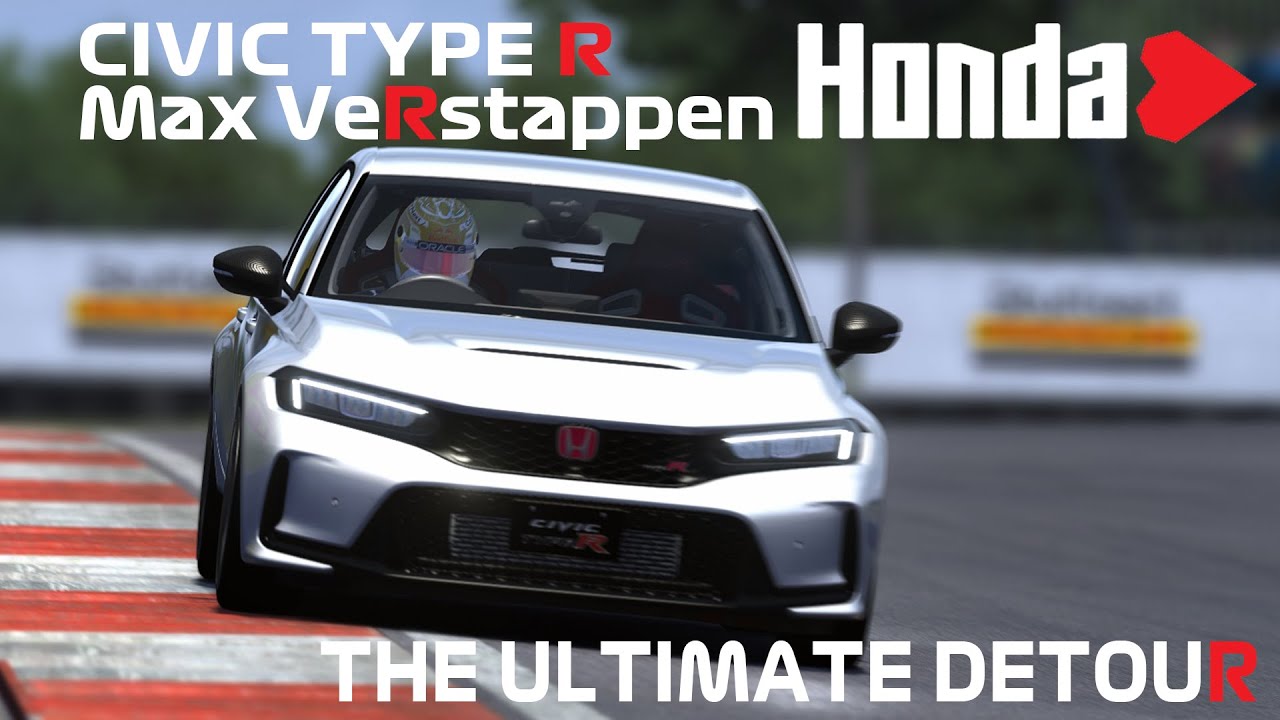 Assetto Corsa Mod - HONDA CIVIC TYPE R × Max Verstappen - YouTube