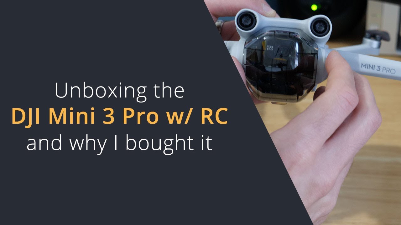 DJI Mini 3 Pro RC Fly More Combo Unboxing and Overview | Why I Bought ...