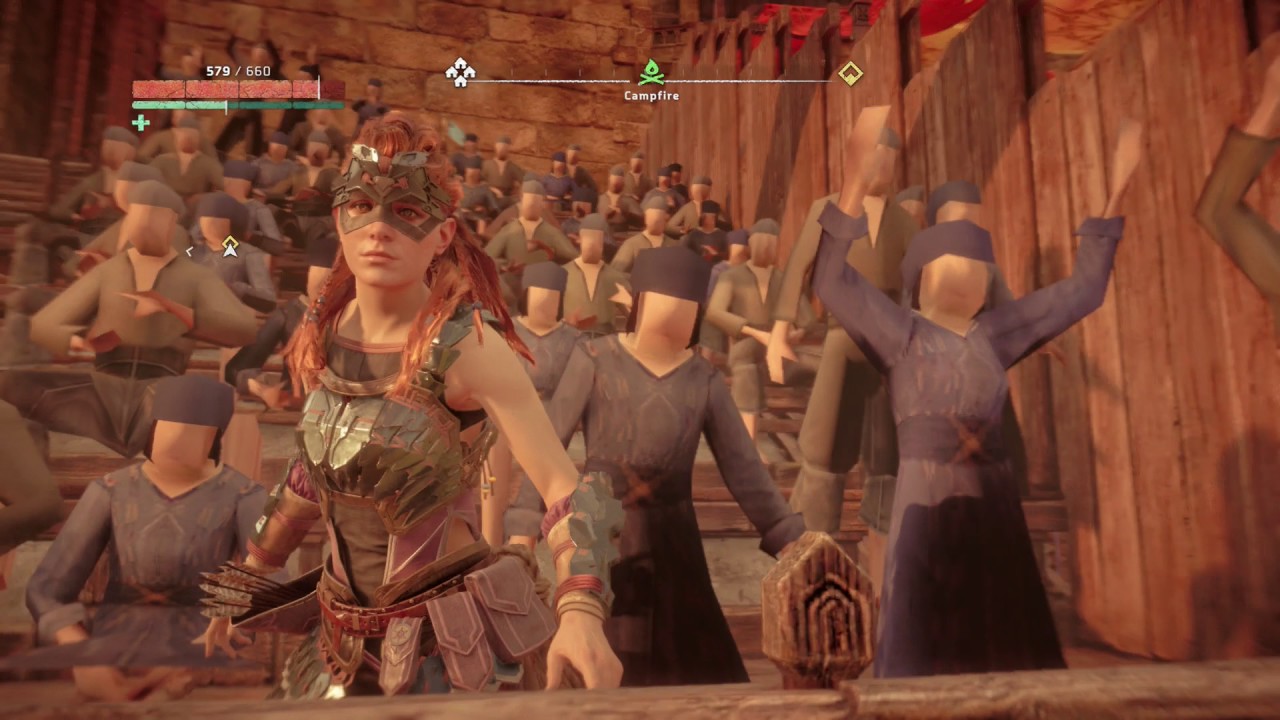 Horizon: Zero Dawn - glitchy quick save in Sunfall - YouTube