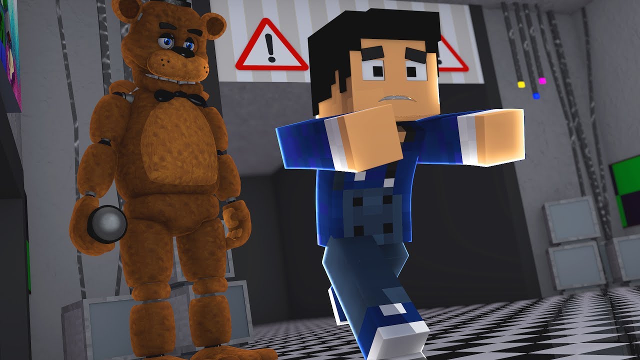 Minecraft: FIVE NIGHTS AT FREDDY'S ORIGENS #11 - FREDDY NOS ATACOU ...