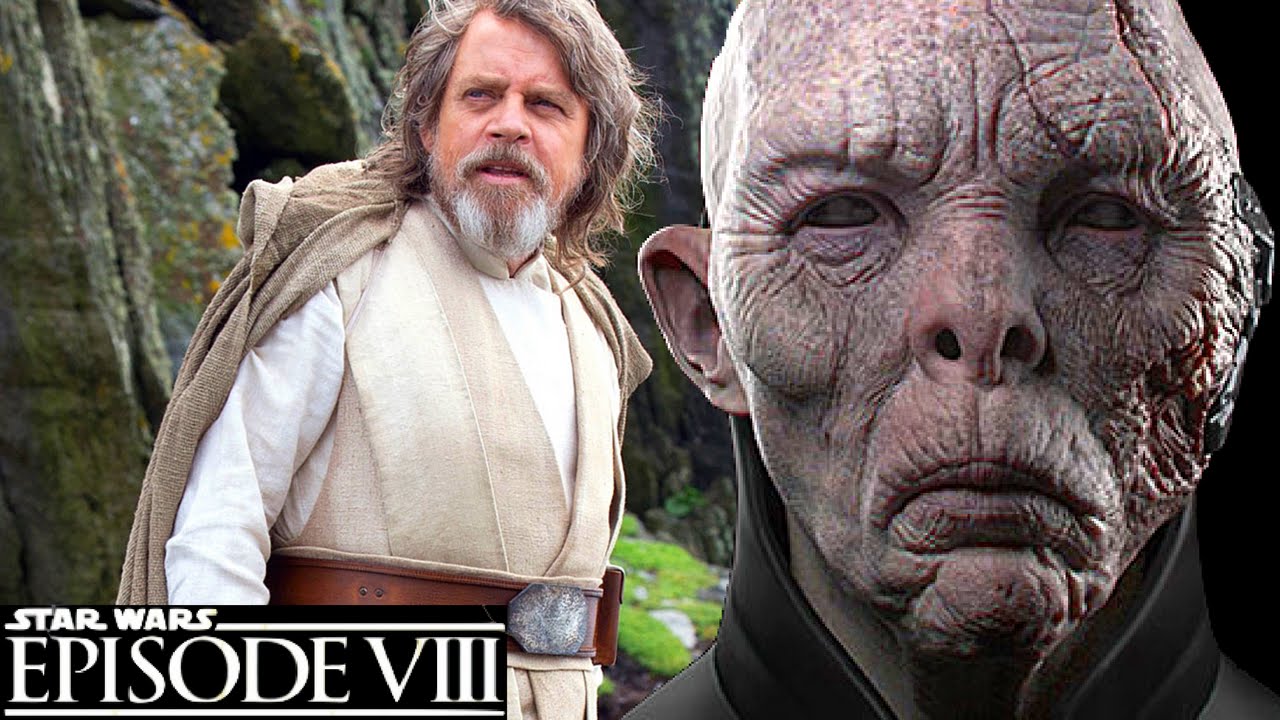 NEW SET PICTURES OF SNOKE OR AN ALIEN?? STAR WARS EPISODE 8 - YouTube