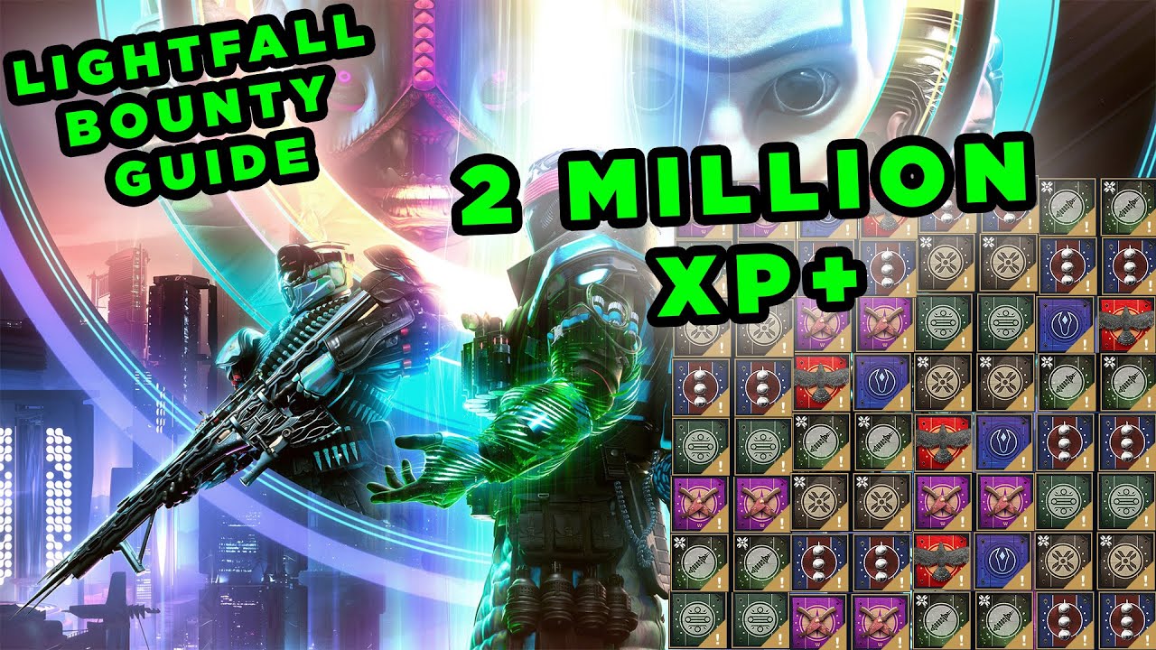 YOU MUST DO THIS BEFORE LIGHTFALL - DESTINY 2 LIGHTFALL PREP BOUNTY GUIDE - YouTube