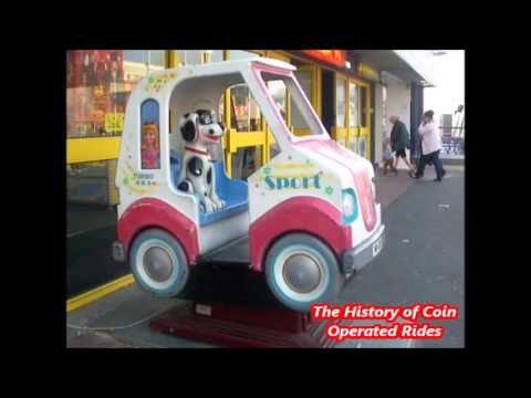 1990s Coin Operated Van Kiddie Ride - Jazz Van - YouTube