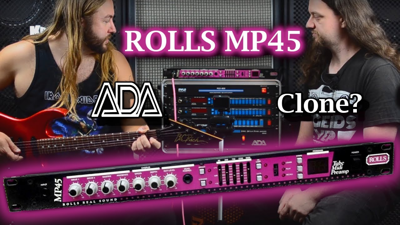 Rolls MP45 Tube Midi Preamp Review | ADA MP-1 Clone? - YouTube