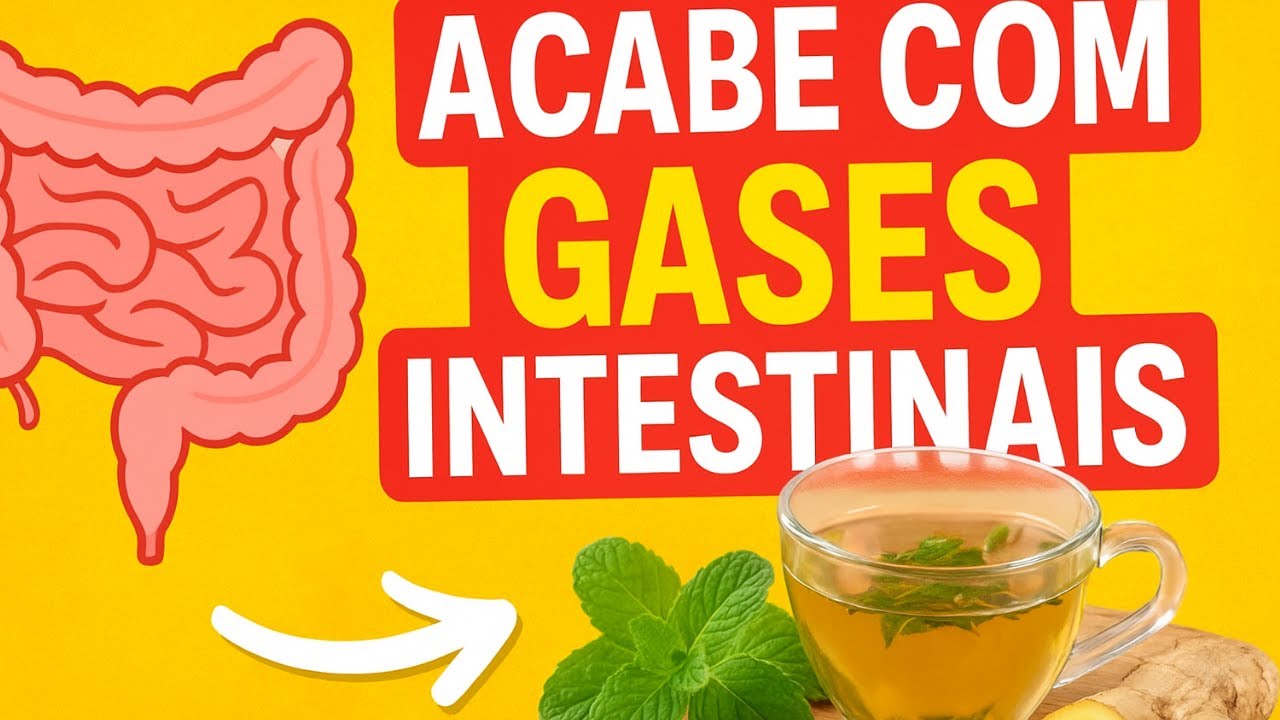 💨 Como Eliminar Gases Intestinais Rápido com Receita Caseira Natural! # ...