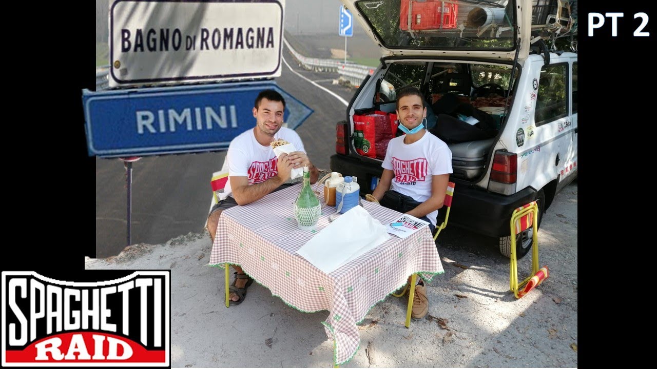 Spaghetti Raid 2020 - PT2 - Rimini - Bagno di Romagna - YouTube