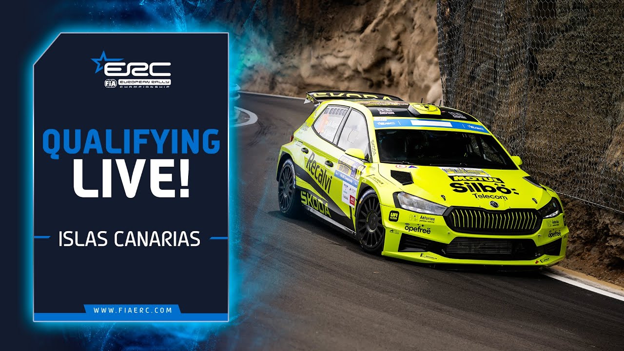🔴 Qualifying LIVE I ERC Rally Islas Canarias 2024 - YouTube