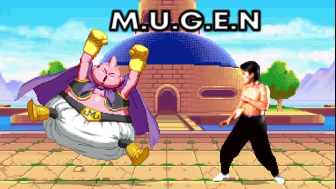 DBZ Majin Buu vs MK1 Liu Kang - YouTube
