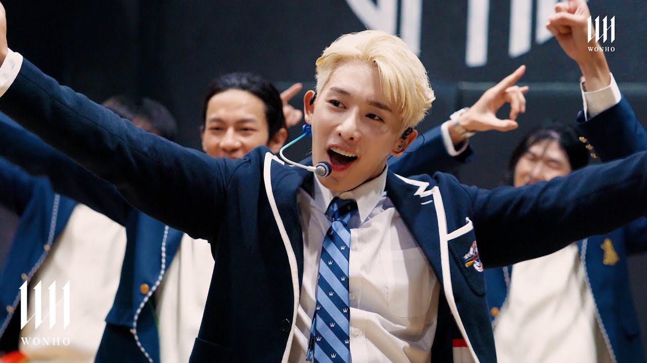 WONHO 원호 'BLUE' Live Performance (School Look ver.) - YouTube