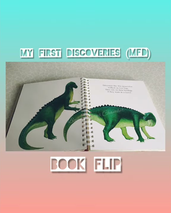 BOOK FLIP | #3 DINOSAURS | MY FIRST DISCOVERIES (MFD) - YouTube